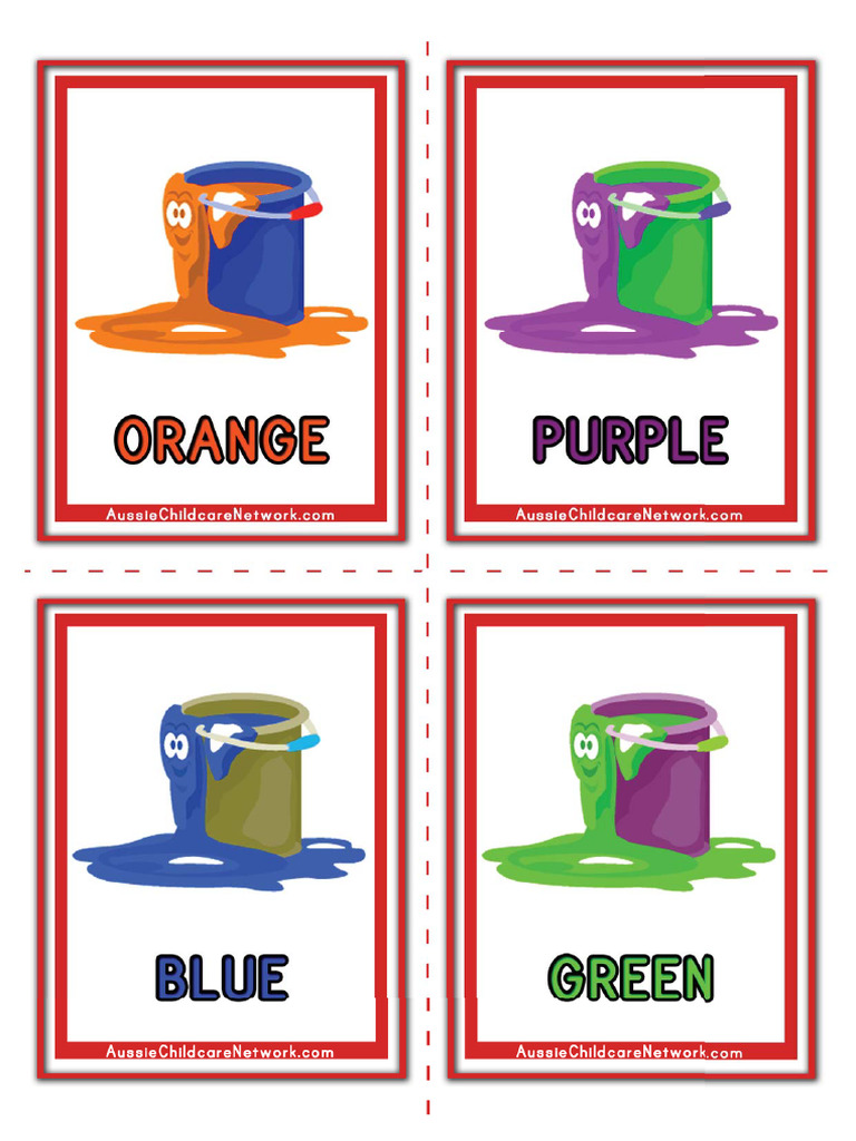 flash_cards_colours_Set2 | PDF