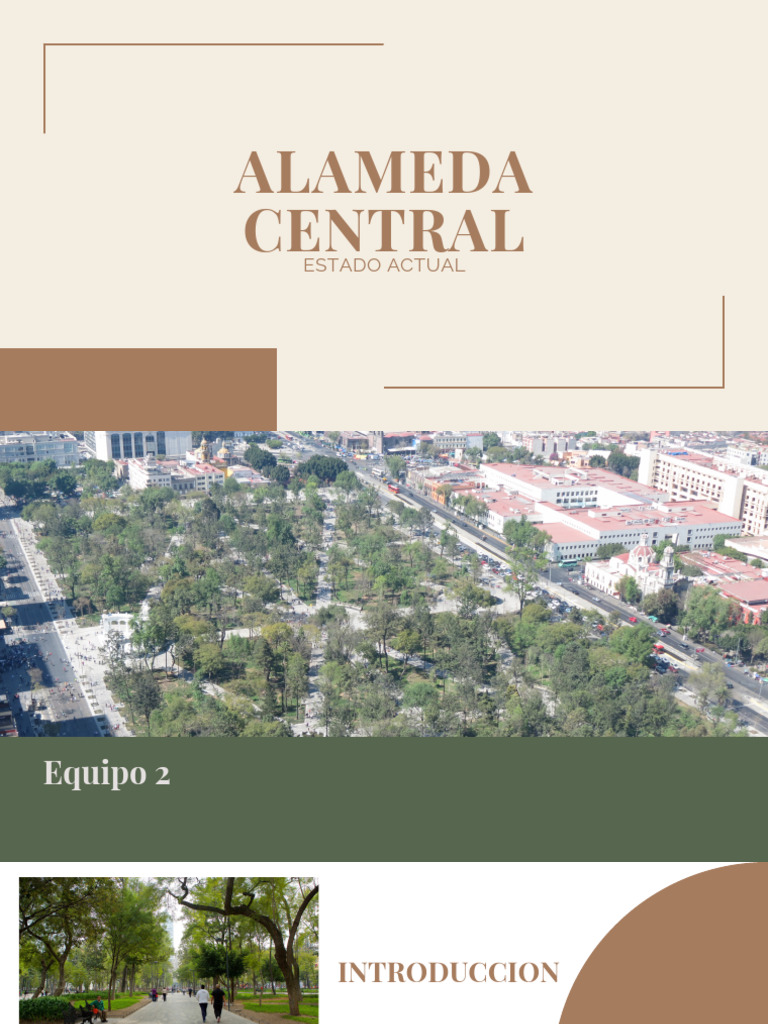 Remodelación Alameda Central CDMX | PDF
