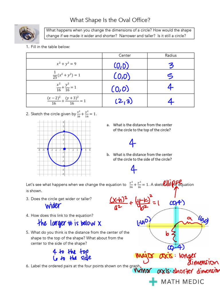 Lesson 10 4 Answer Key Precalculus Math Medic 01b7c018b4 | PDF ...
