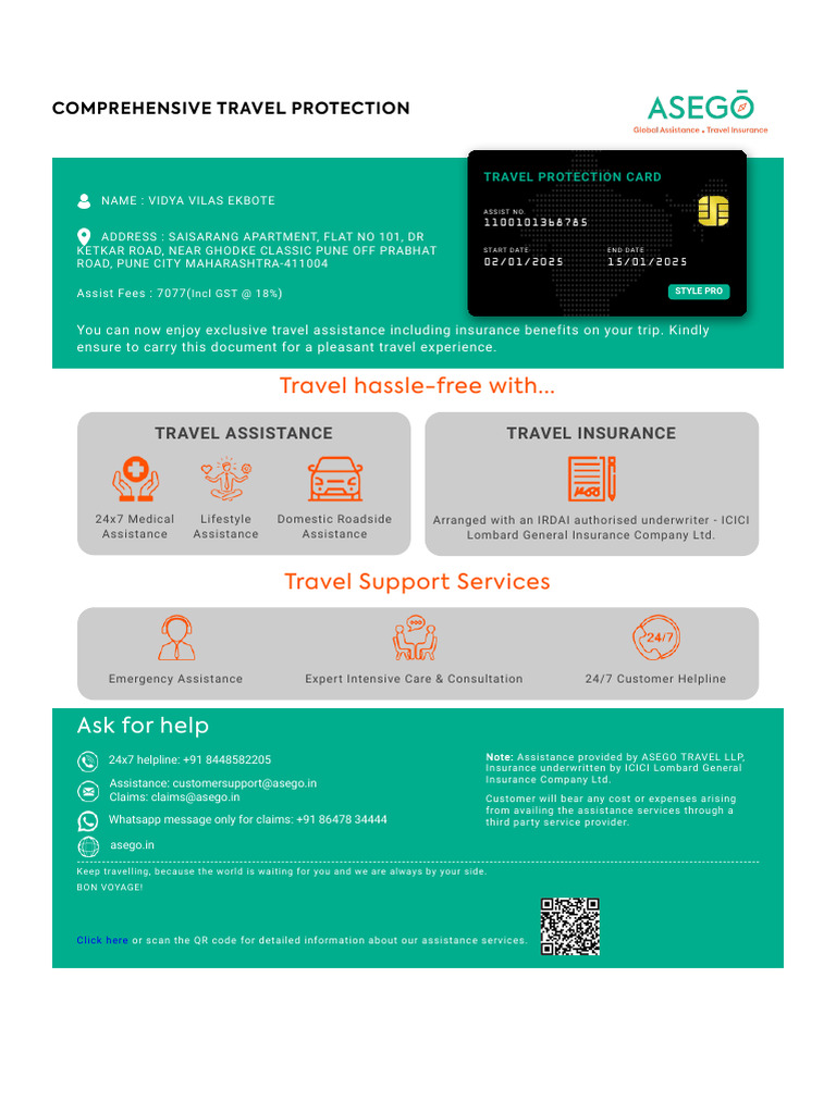 Comprehensive Travel Insurance Guide | PDF | Insurance | Deductible