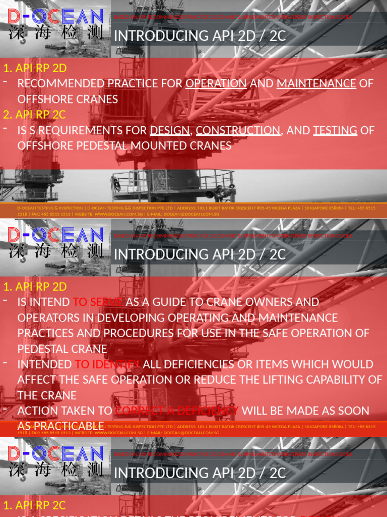 BUCS - Introducing API 2D2C (Rev 1.1) | PDF | Crane (Machine ...
