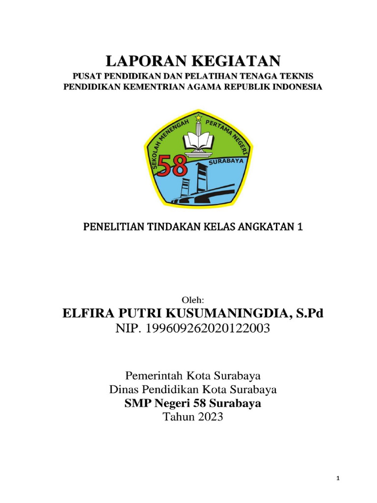 LK PTK Angkatan 1 | PDF