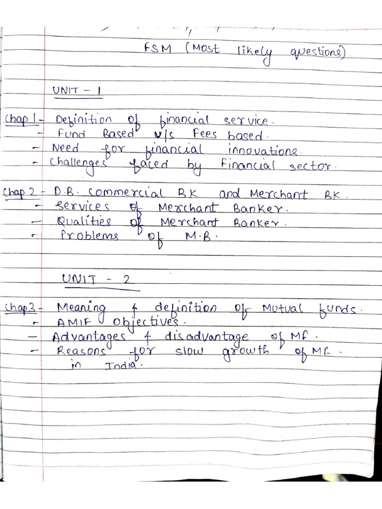 FSM important questions | PDF