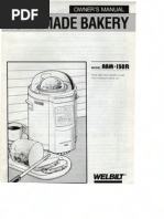Magic Chef Model CBM310 Bread Maker Manual | PDF | Consumer Goods | Foods