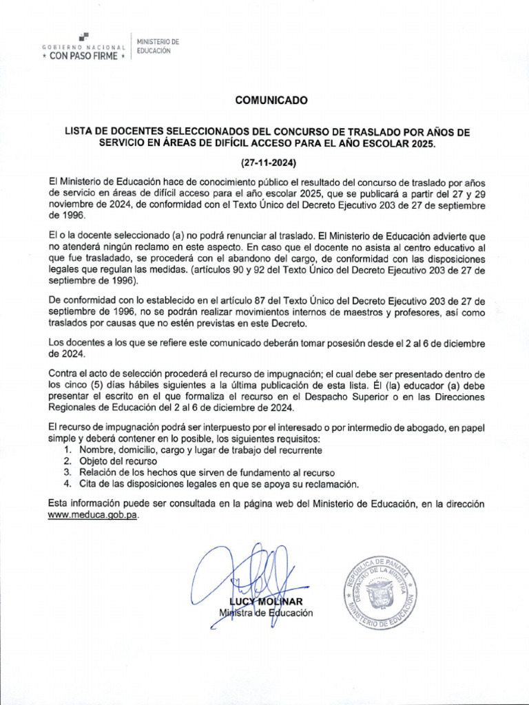 Comunicado 0001 | PDF