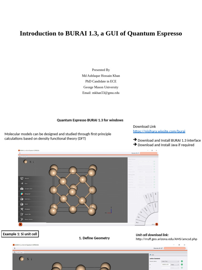 Intoduction BURAI 2020 02 | PDF | Electronic Band Structure | Physical Chemistry