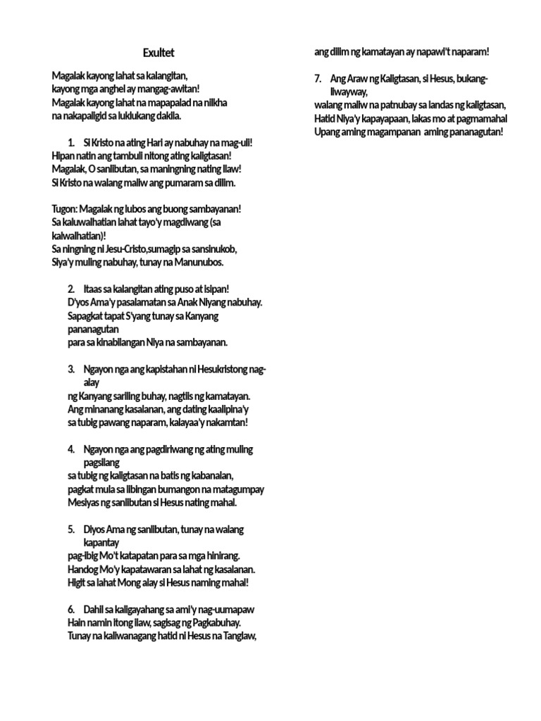 Exultet | PDF