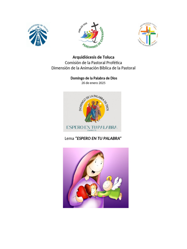 Tema 5. María Modelo de esperanza corregido | PDF | María, madre de Jesús | Creencia religiosa y ...