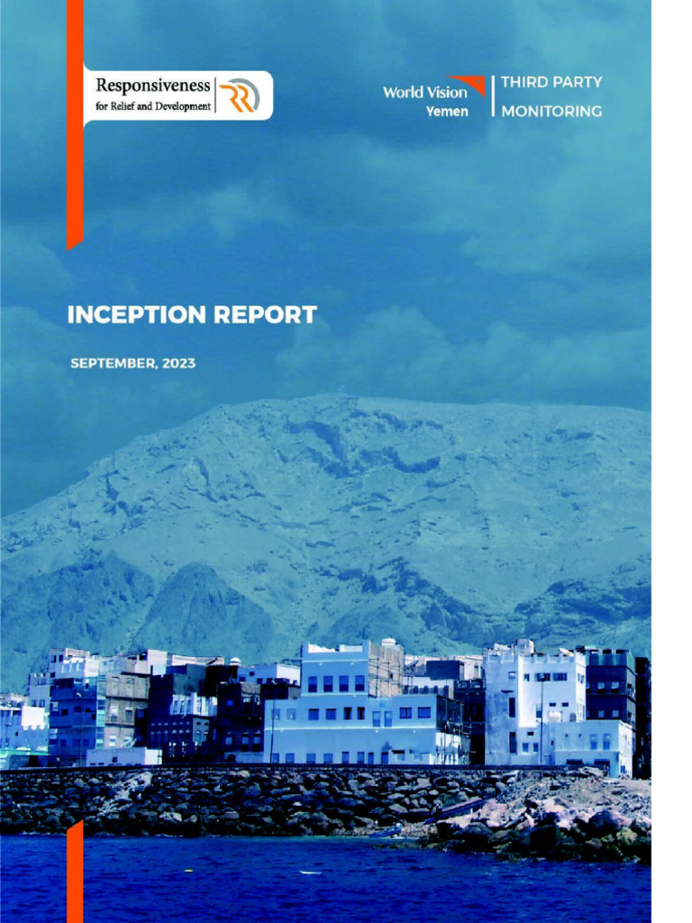 Inception Report Draft (5) (2) | PDF | Qualitative Research | Wash