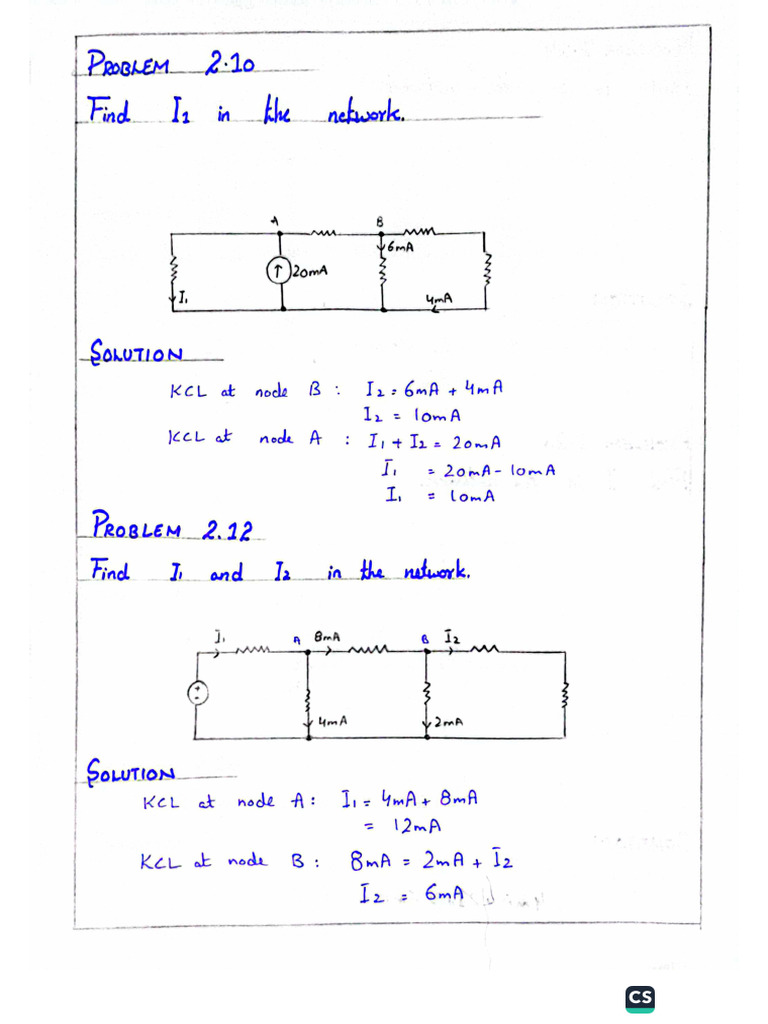 Circuit Assignment 2 | PDF