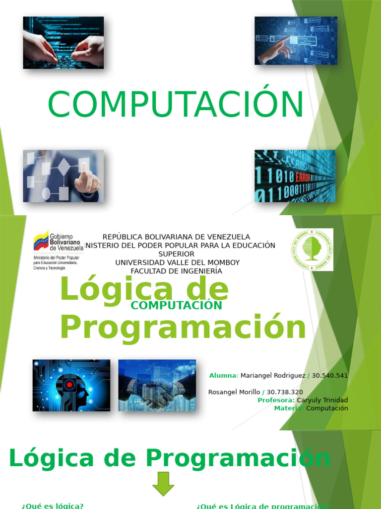 Logica de Programacion Diapositiva | PDF | Algoritmos | Programa de ...