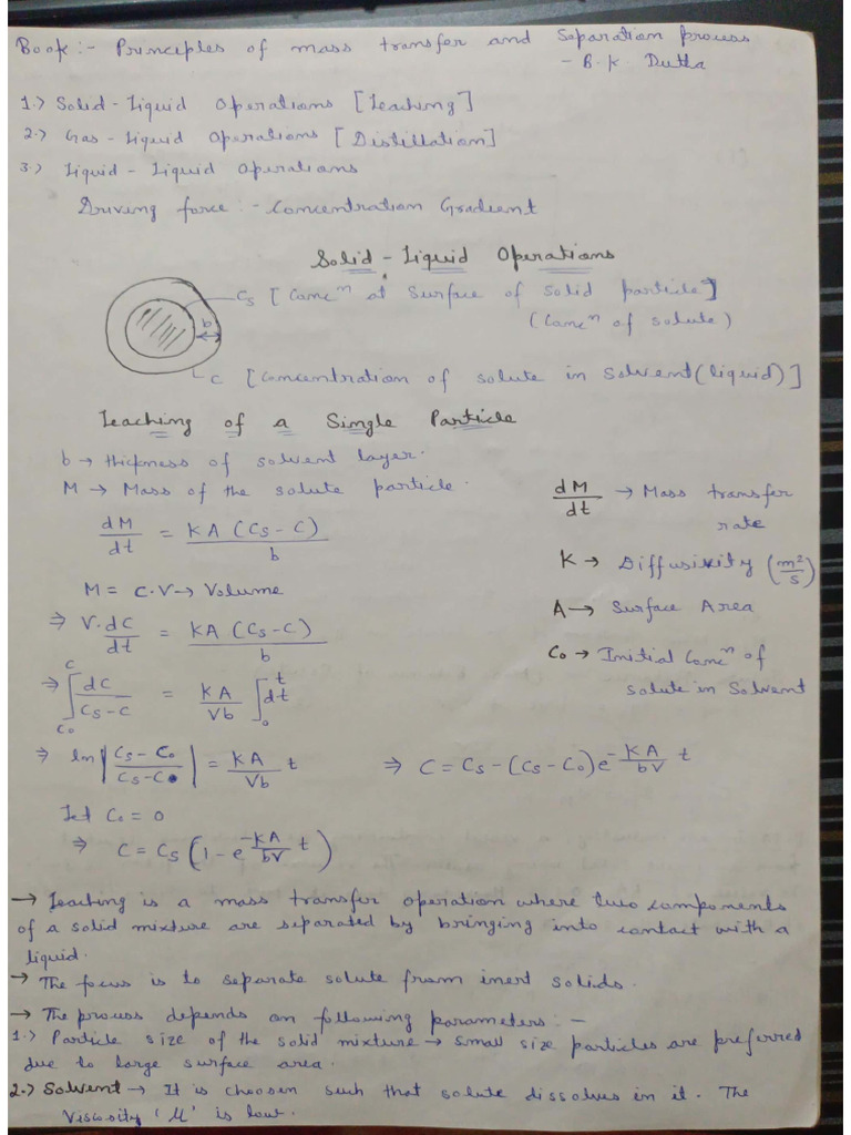 A2.k Mass_Transfer_2 | PDF