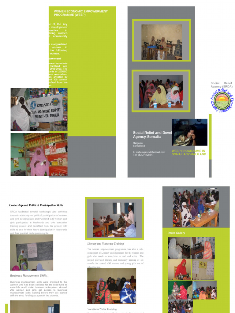 Women_Programme-Brochure | PDF | Literacy | Empowerment