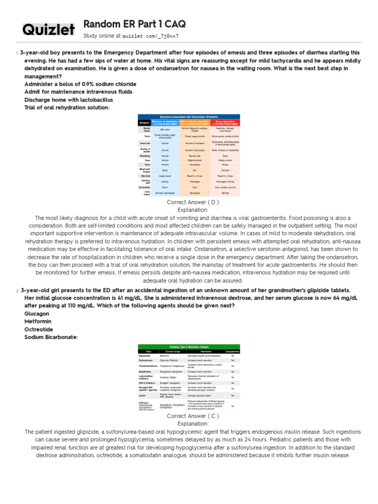 Rosh Review Random Er q (2019) | PDF | Drug Overdose | Benzodiazepine
