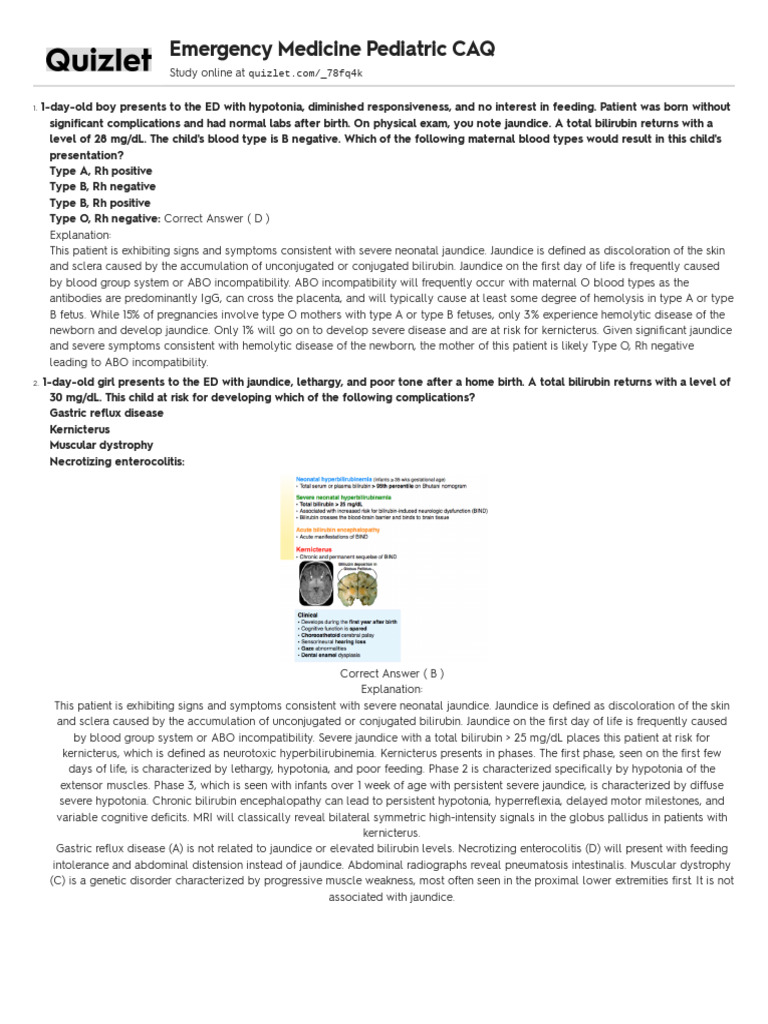 Rosh Review Pediatric (2019) | PDF | Congenital Heart Defect | Medical ...