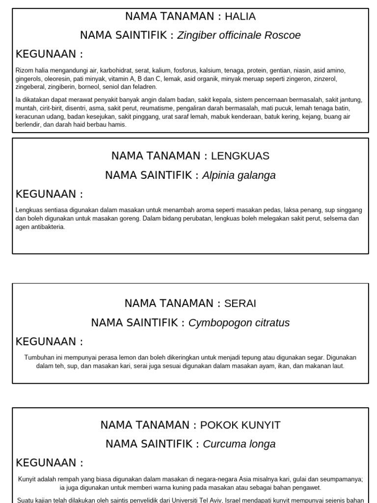 Tagging Tumbuhan | PDF