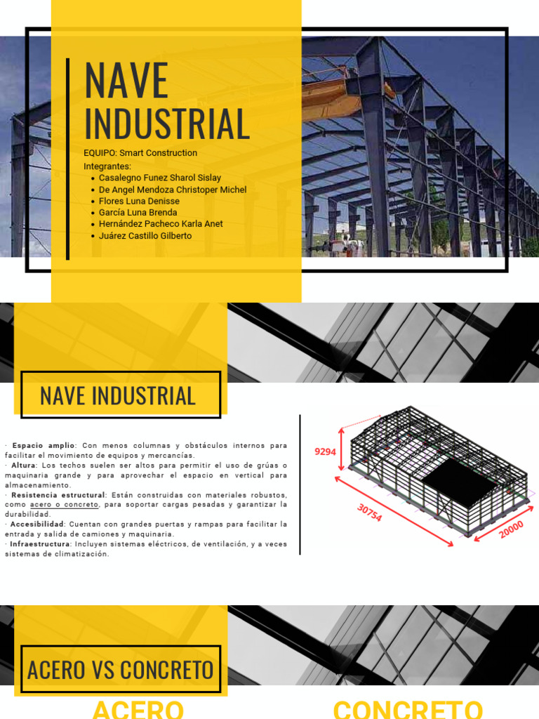 Nave | PDF | Fundación (Ingeniería) | Hormigón