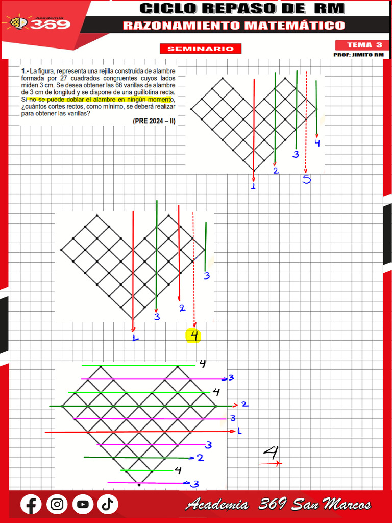 PIZARRASEMINARIO SEMANA 12 Y MISCELANEA - RM | PDF