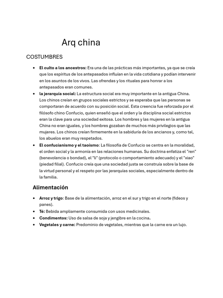 Cultura y Tradiciones Chinas | PDF | Confucio | China