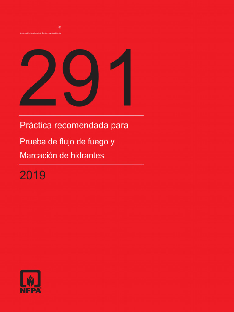 Nfpa 291.2019 | PDF | Patentar | Adopción