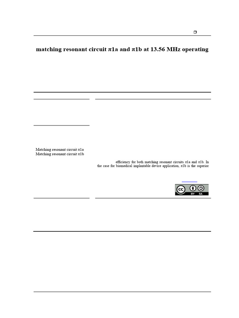 Performance comparison of capacitive power transfer between matching resonant circuit π1a and ...