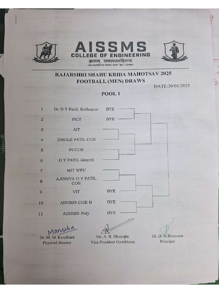 Football Draws | PDF