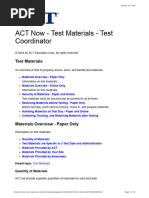 Test Staff Roles and Responsibilities Guide | PDF | Multiple Choice