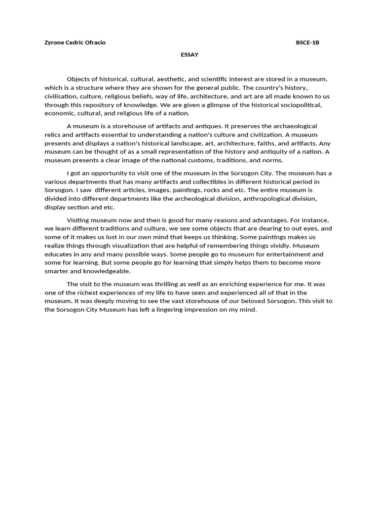 Zyrone Cedric Ofracio BSCE | PDF