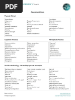 ROutine Task Inventory-2 | PDF | Occupational Therapy | Behavioural ...