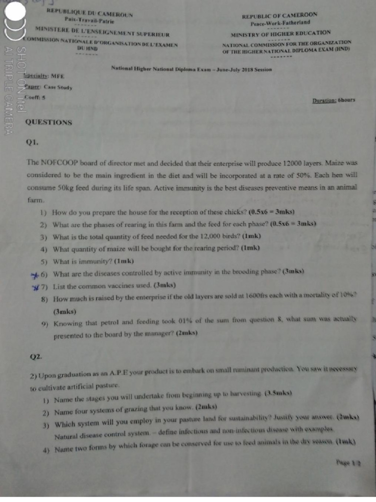 Case Study HND 2018 2019 2020 2021 2022 | PDF