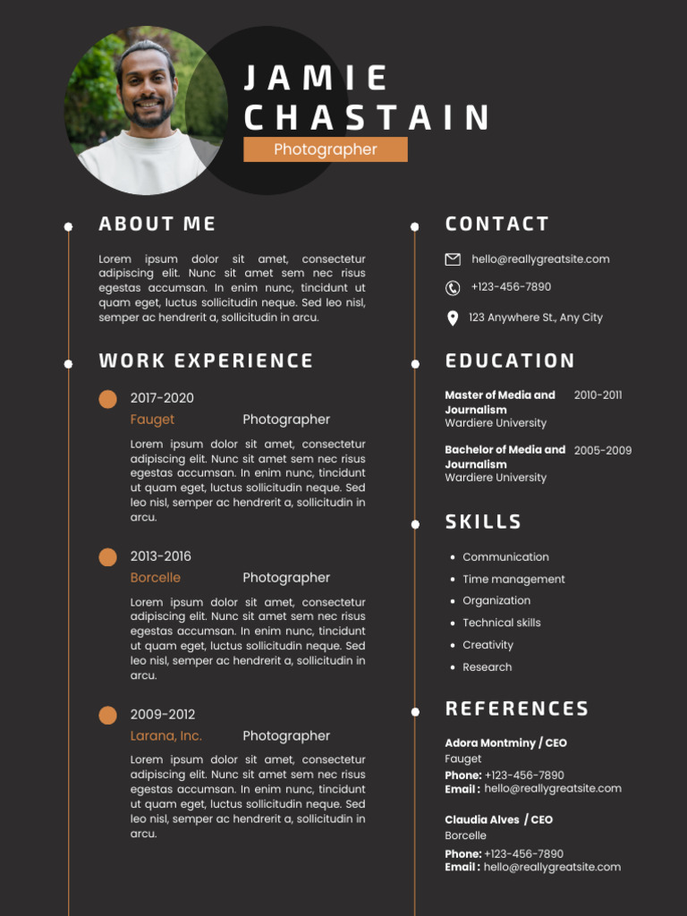 Jamie Chastain - Photographer Portfolio | PDF