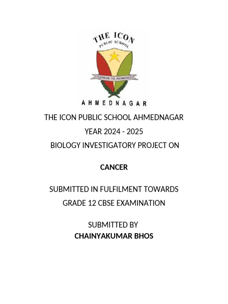 The Icon Public School Ahmednagar 3 | PDF