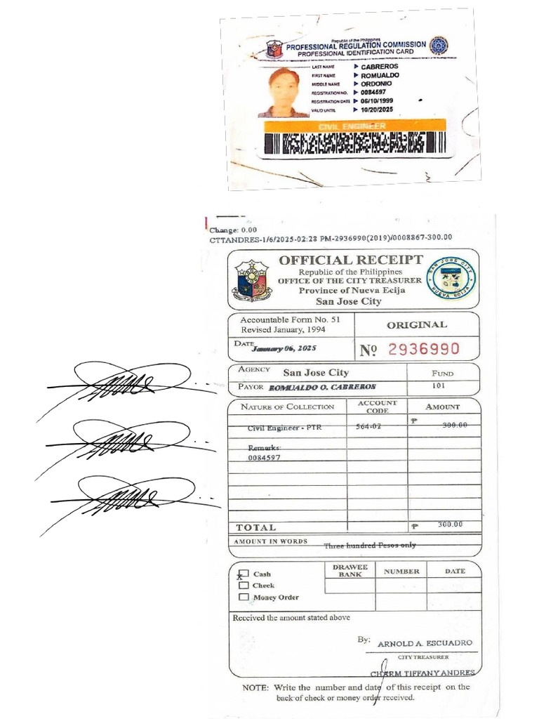 ENGR.BEN-PTR-PRC-2025 | PDF