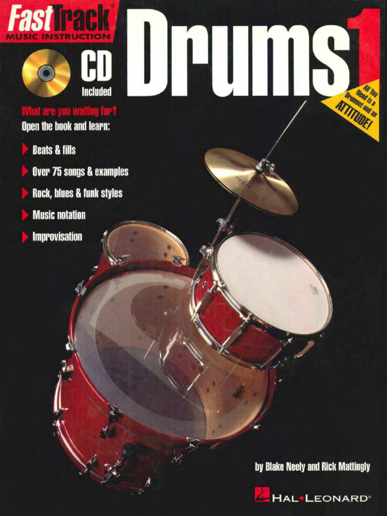 Fasttrack Drums Method Book | PDF