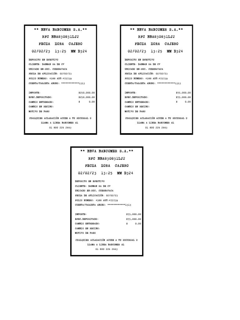 Bbva Bancomer S.A. RFC Bba830831lj2 - 20240316 - 174906 - 0000 | PDF