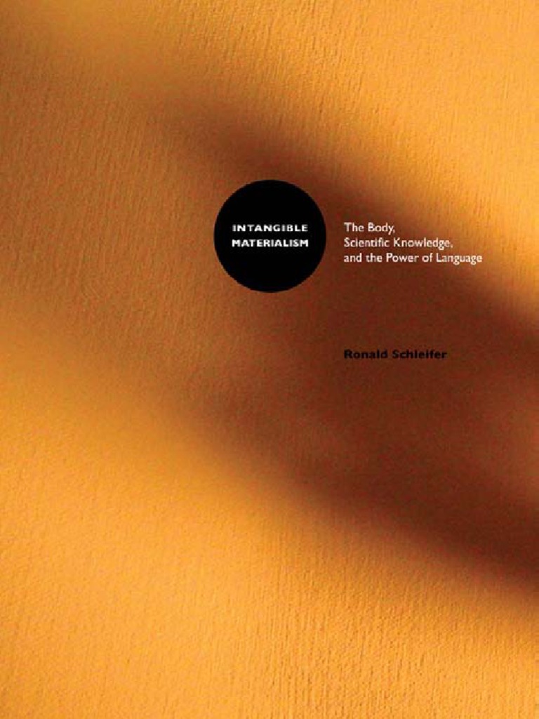 Ronald Schleifer - Intangible Materialism | PDF | Reductionism ...