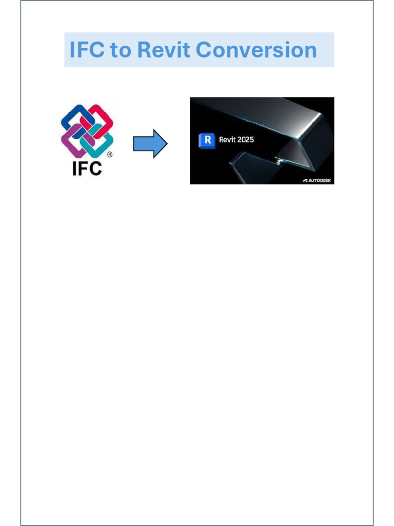IFC to Revit Conversion Guide | PDF