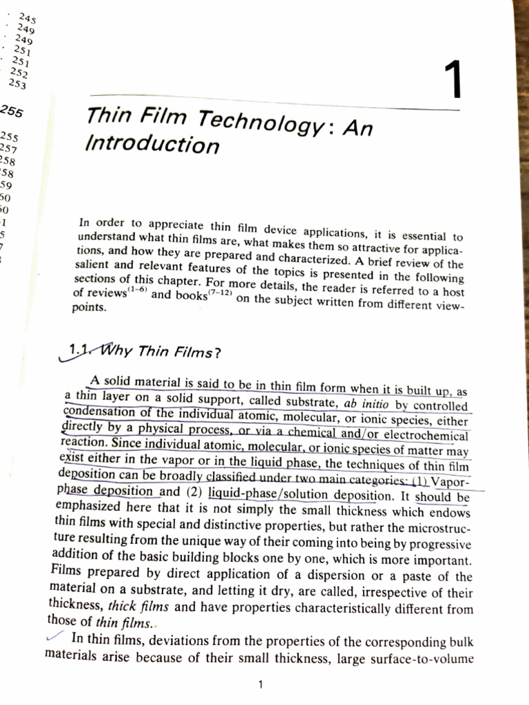 Thin Films | PDF