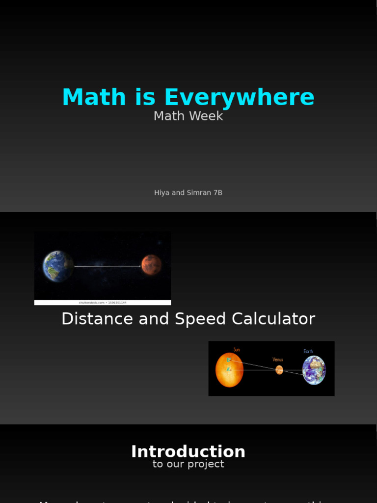 Math week | PDF