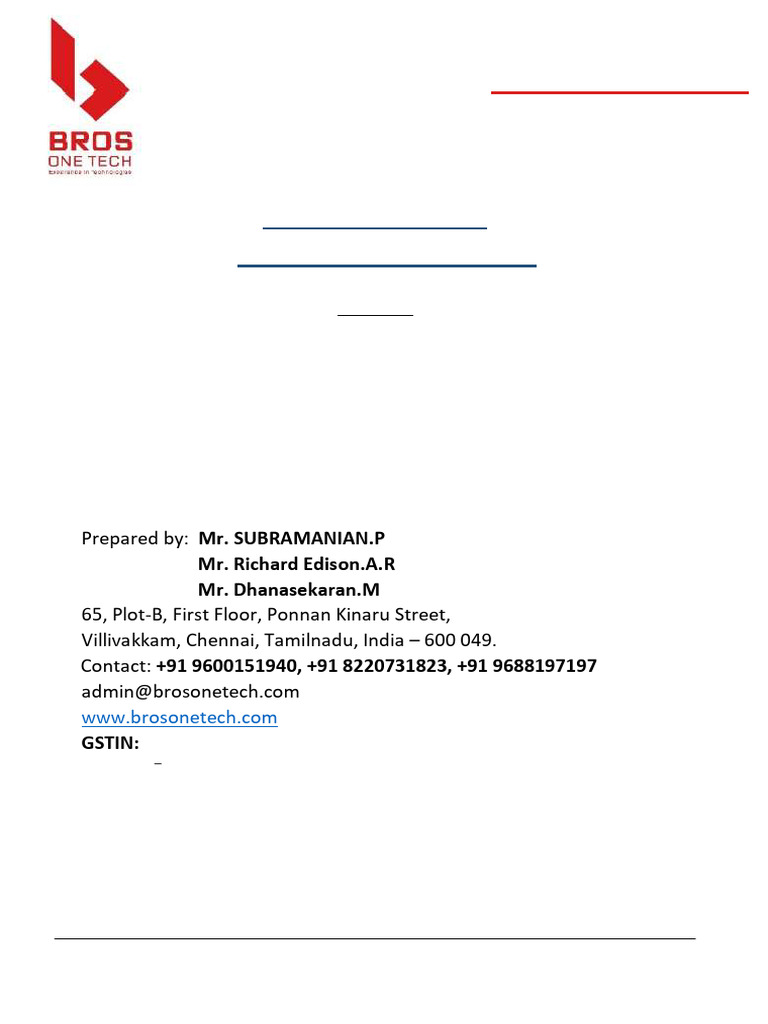 Printer Hardware Proposal by Bros One Tech | PDF | Software | Computer ...