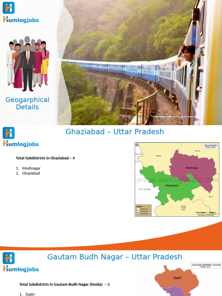 Delhi NCR Geographical Map | PDF