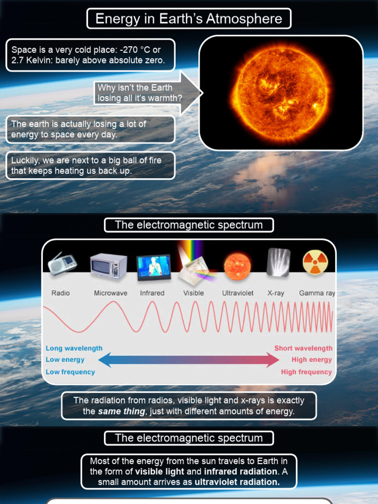 Understanding Energy in Earth's Atmosphere | PDF | Atmosphere Of Earth ...