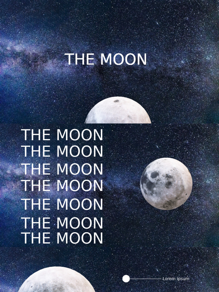 Moon Presentation | PDF