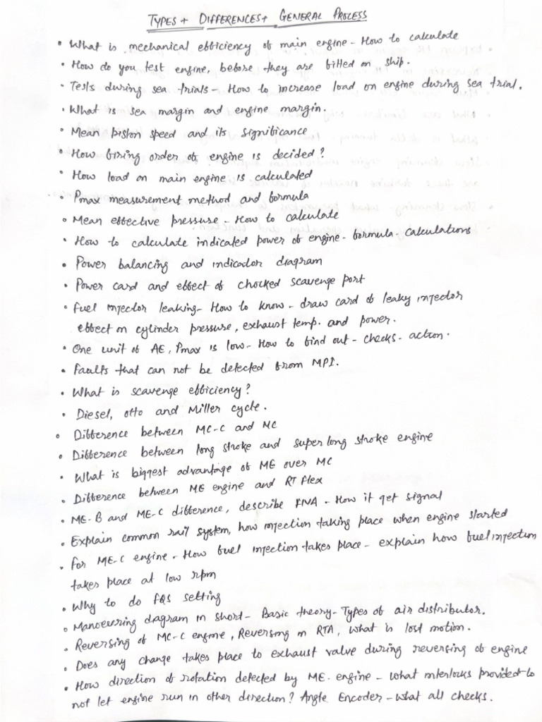 Motor Mep (Engine Part) | PDF