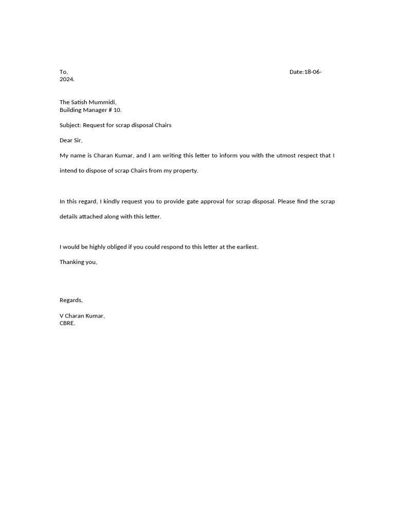 Scrap Gate Pass | PDF