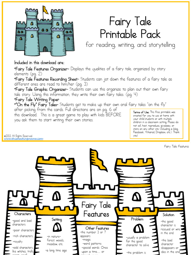 FairyTalePrintablePack ThisReadingMama | PDF | Magician (Fantasy ...