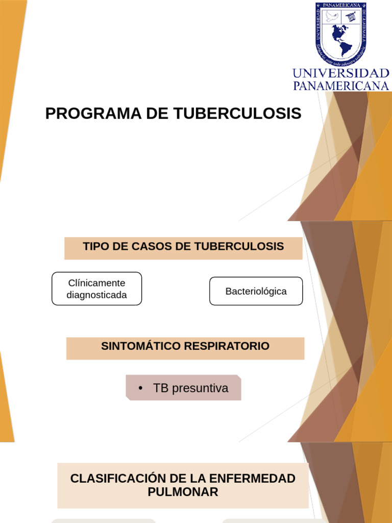 Programa de Tuberculosis | PDF | Tuberculosis | Medicina CLINICA