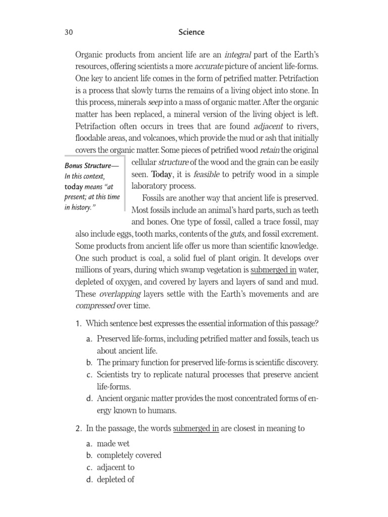Understanding Petrifaction and Fossils | PDF
