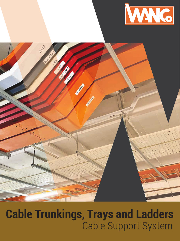 WANCO Cable Support Catalogue - 2024 (Email Version) | PDF | Steel | Stairs