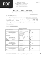 Pnpa Bmi Form | PDF